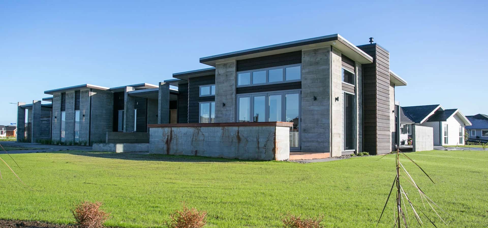 Mono Pitch Roof, 309m2 - Davies Homes Designers and Builders Waikato ...